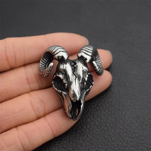 Accessories | 316l Stainless Steel Goat Pendant Necklace | Poshmark